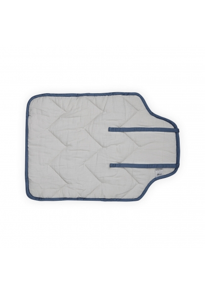 Sashiko Blue Changing Mat - Cam Cam | HeyLittleBaby