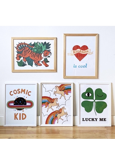 Cosmic Kid Poster A3 - Kid of the Village